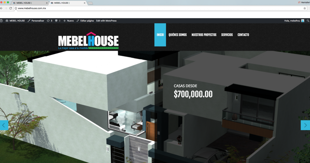 Mebel House - Hemisferio Comunicación Visual®